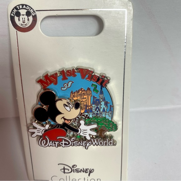Disney | Accessories | Nwt Disney My St Visit Pin Featuring Mickey ...